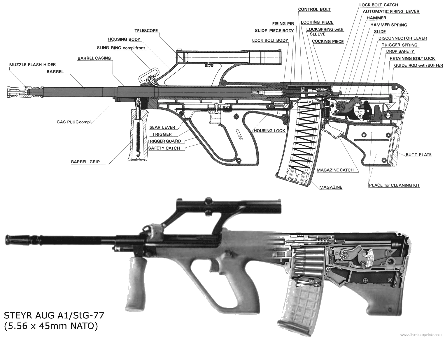 Bild - Steyr-aug-a1-stg-77.png | Waffen Wiki | FANDOM powered by Wikia