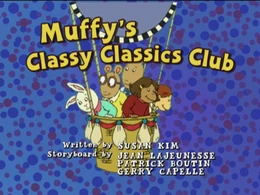 Muffy's Classy Classics Club | Arthur Wiki | FANDOM powered by Wikia