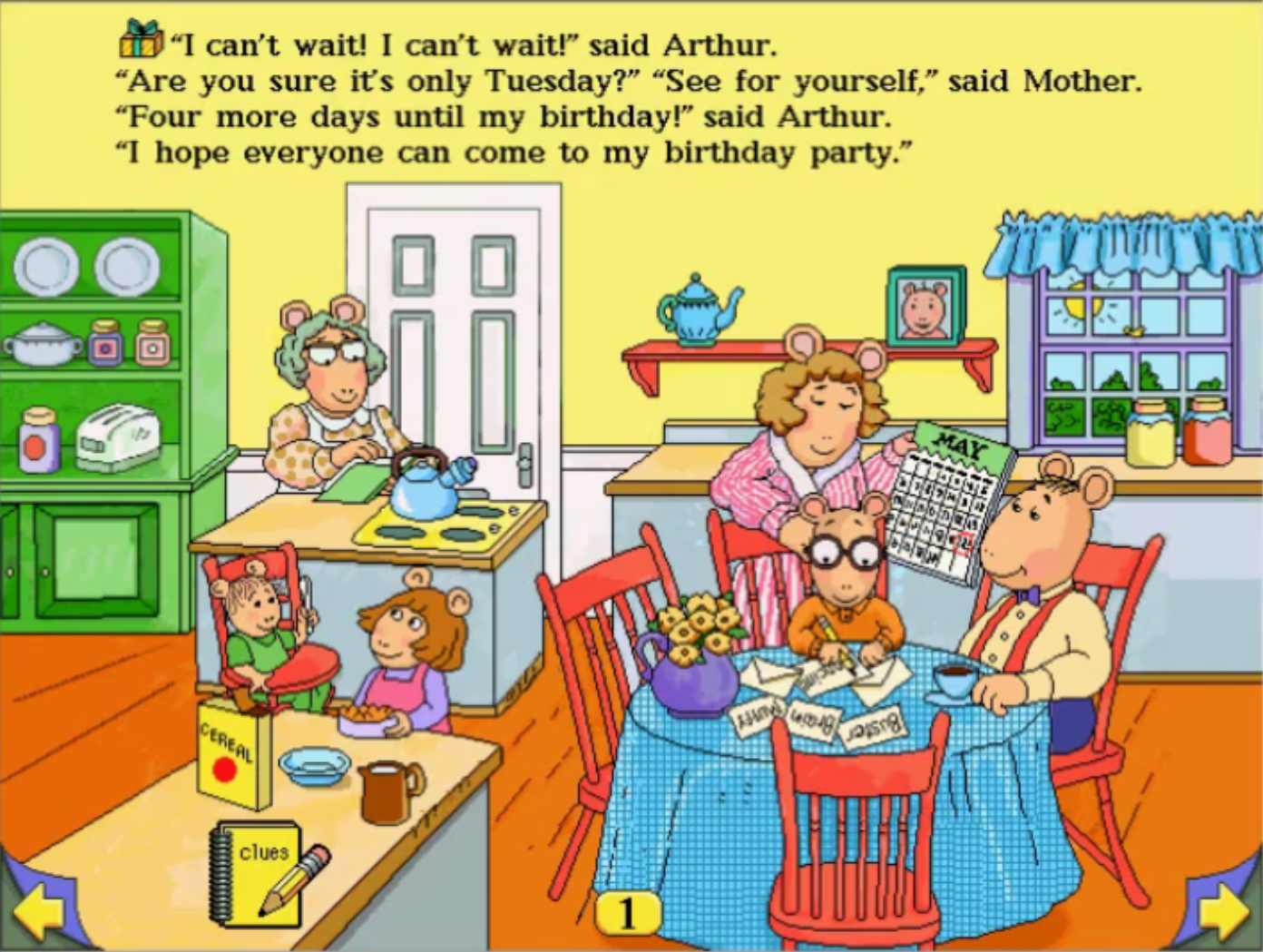 Arthurs Birthday Game Arthur Wiki Fandom Powered By Wikia