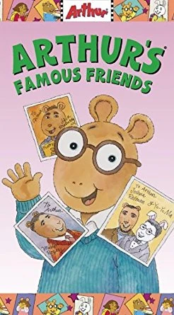 Arthur's Famous Friends (VHS) | Arthur Wiki | Fandom