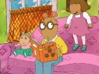 Image - D.W. jumping sofa.GIF | Arthur Wiki | FANDOM powered by Wikia
