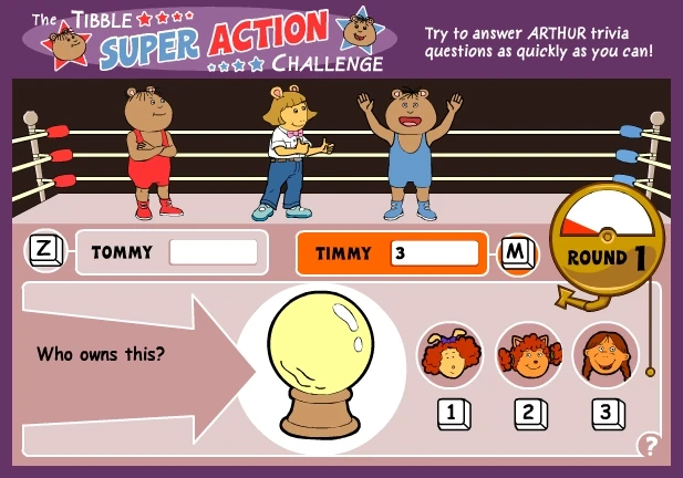 The Tibble Super Action Challenge | Arthur Wiki | Fandom