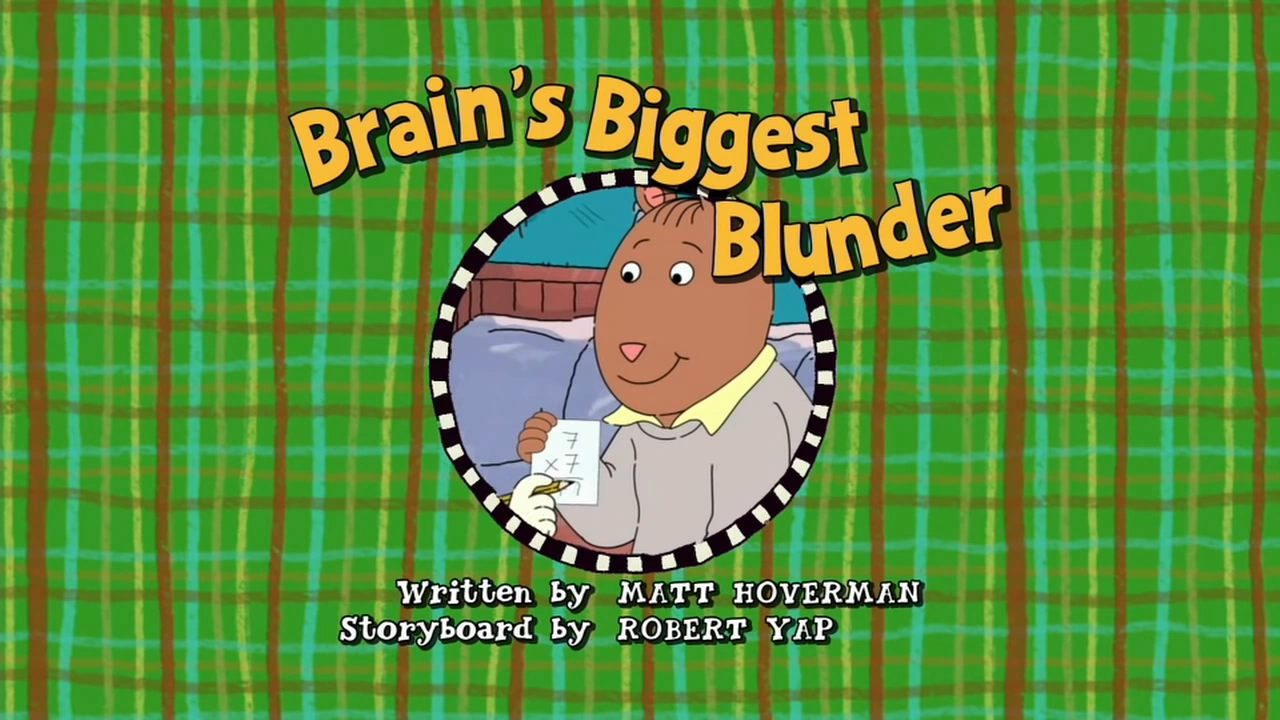 Brain's Biggest Blunder | Arthur Wiki | Fandom