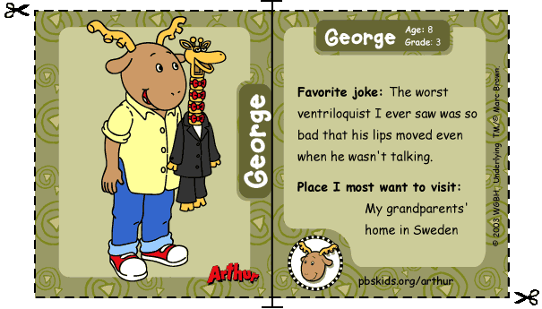 George Lundgren/Gallery | Arthur Wiki | Fandom