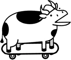 Skateboard Cow | Asdfmovie Wiki | FANDOM powered by Wikia