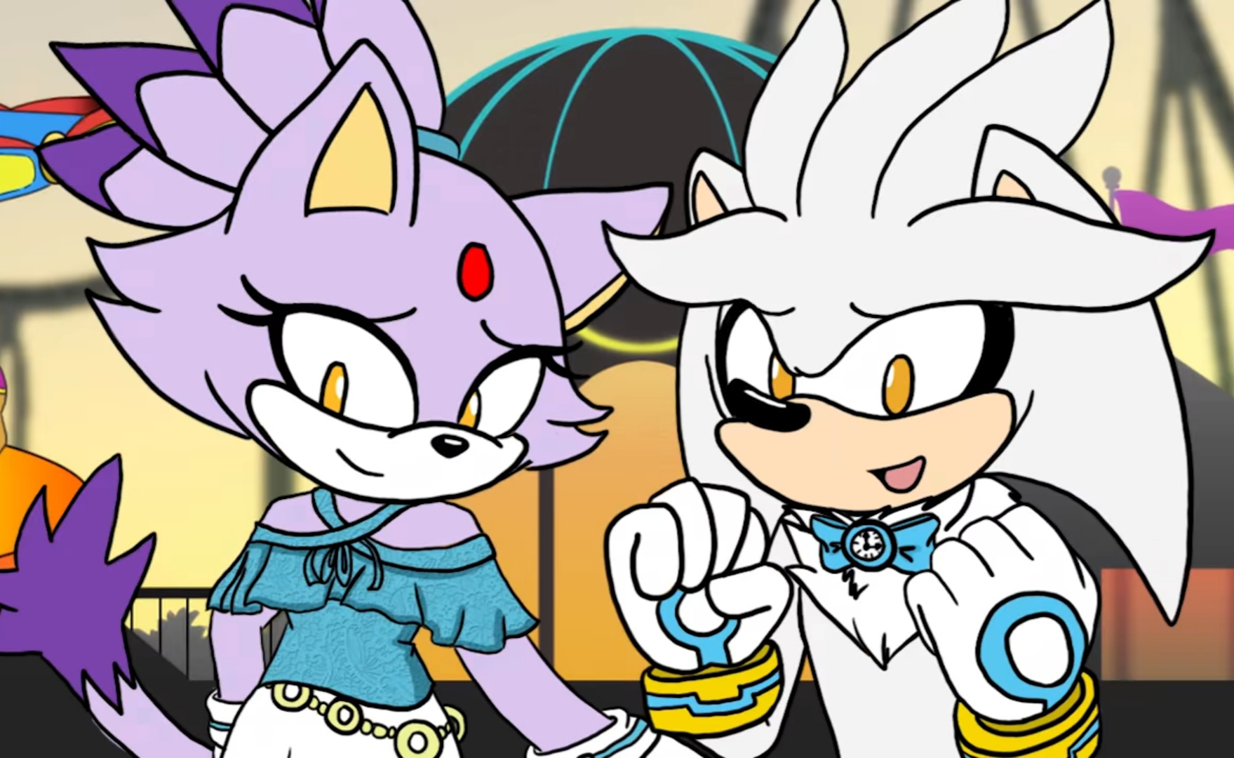 Silver And Blaze Ask The Sonic Heroes Wiki Fandom