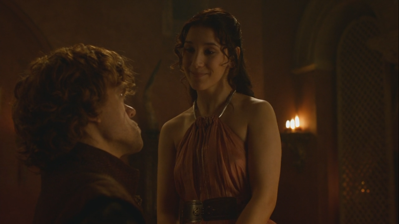 图像 Shae Talking To Tyrion About His Wedding To Sanspng 冰与火之歌中文维基