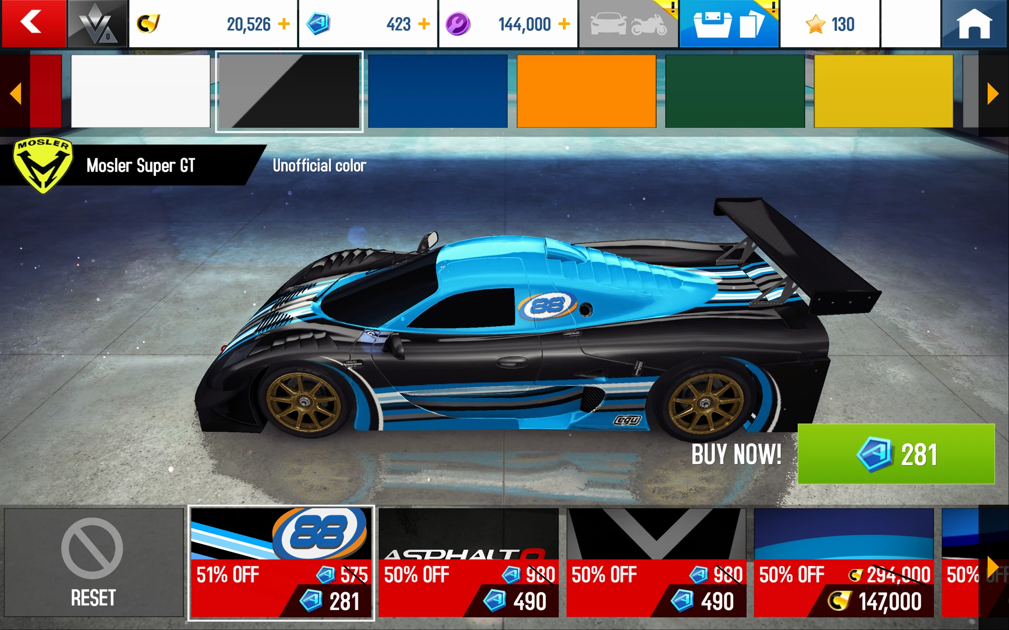 Mosler Super GT (decals) | Asphalt Wiki | Fandom