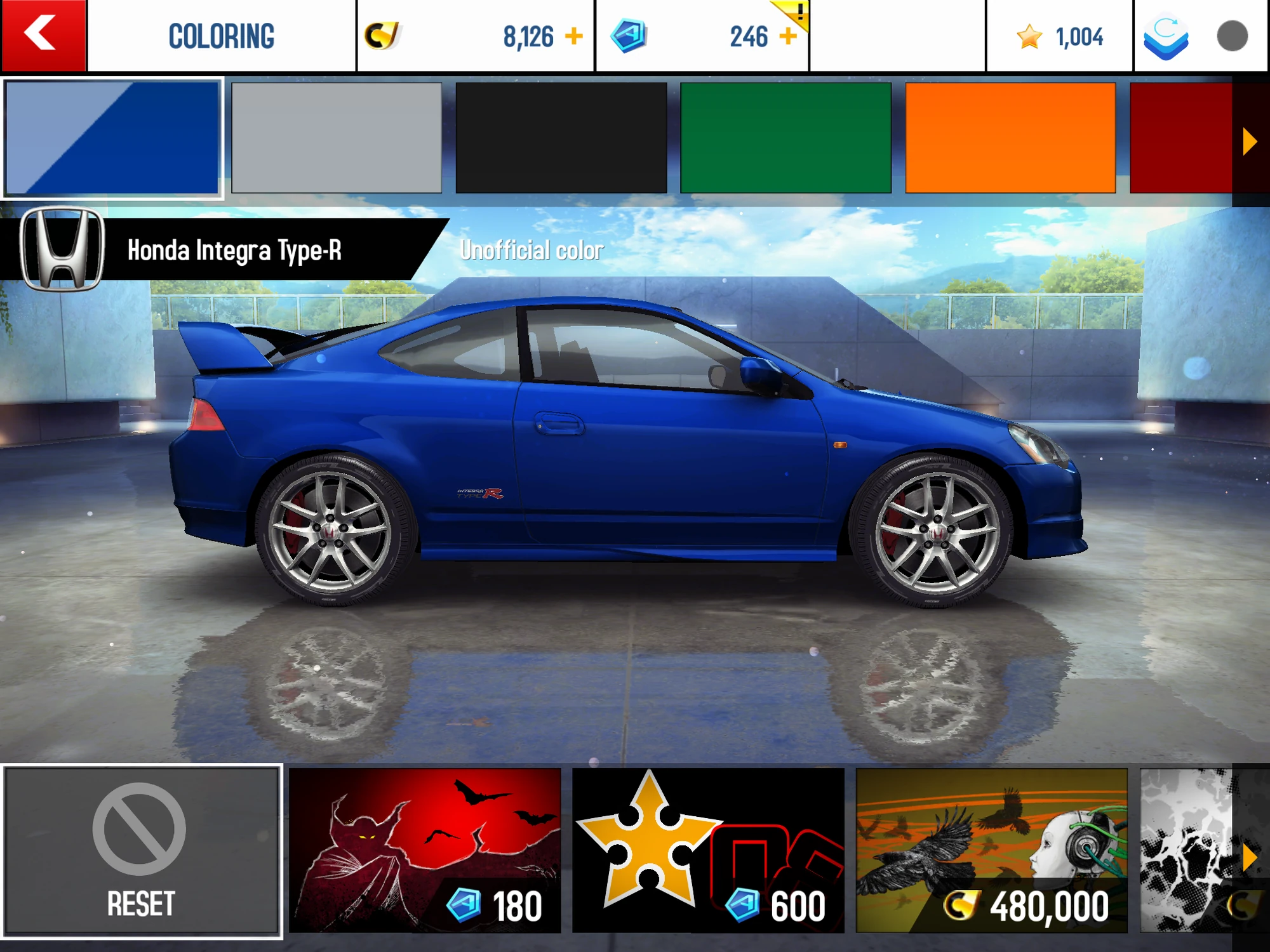 Honda Integra Type-R (colors) | Asphalt Wiki | Fandom