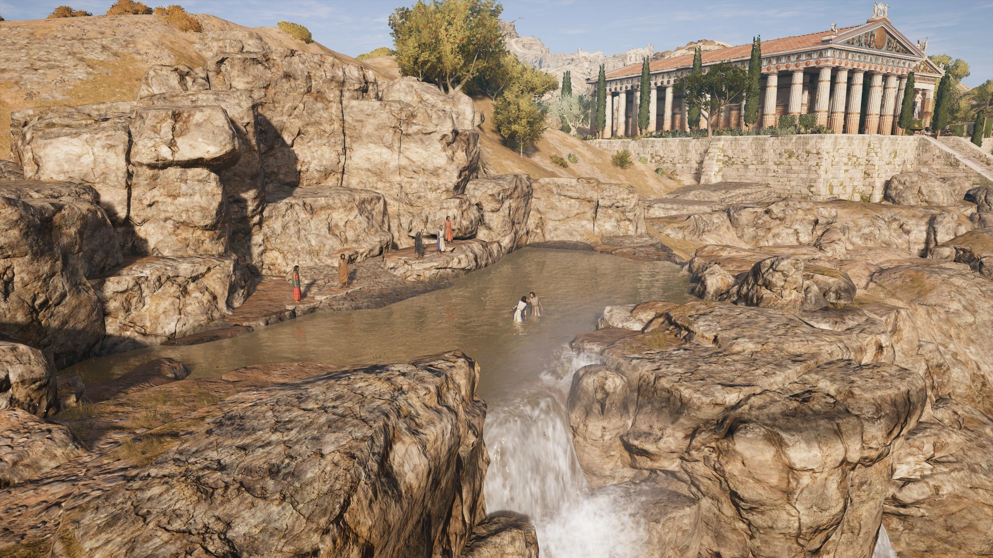 Gortyn Waterfall | Assassin's Creed Wiki | Fandom