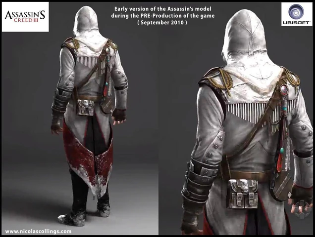 Image - AC3 - Pre-Production Connor by Nicolas Collings 2.jpg ...