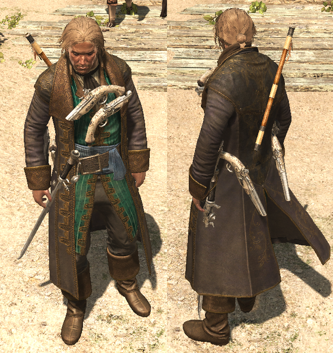 Image - AC4 Stede Bonnet's attire.png | Assassin's Creed Wiki | FANDOM ...