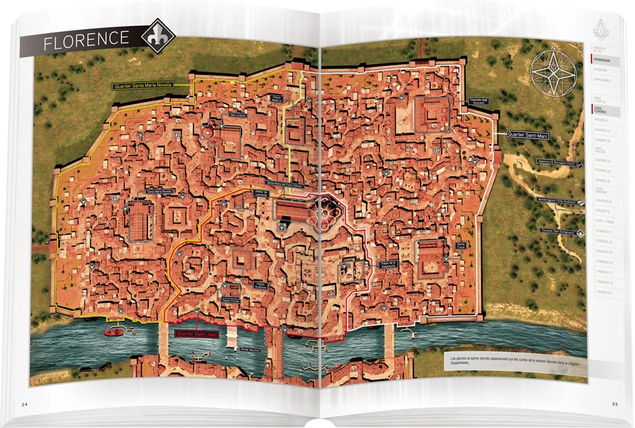 Assassins Creed 2 Florence Viewpoint Maps