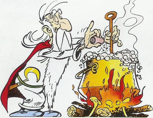 Image - Getafix brewing.png | The Asterix Project | FANDOM powered by Wikia