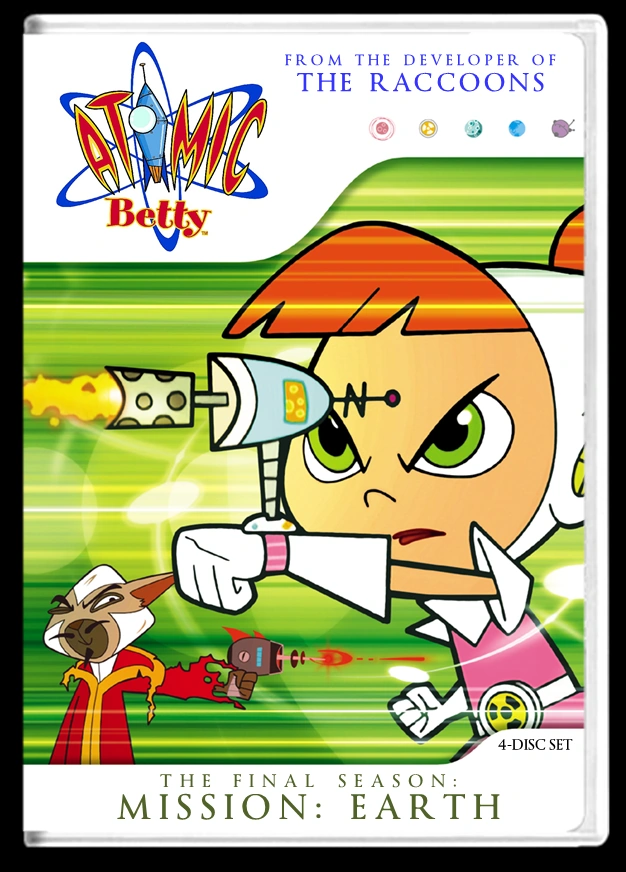 Atomic Betty The Final Season Mission: Earth (DVD) | Atomic Betty Wiki | Fandom