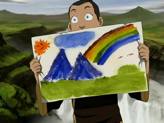 Image Sokka S Painting Png Avatar Wiki Fandom Powered By Wikia