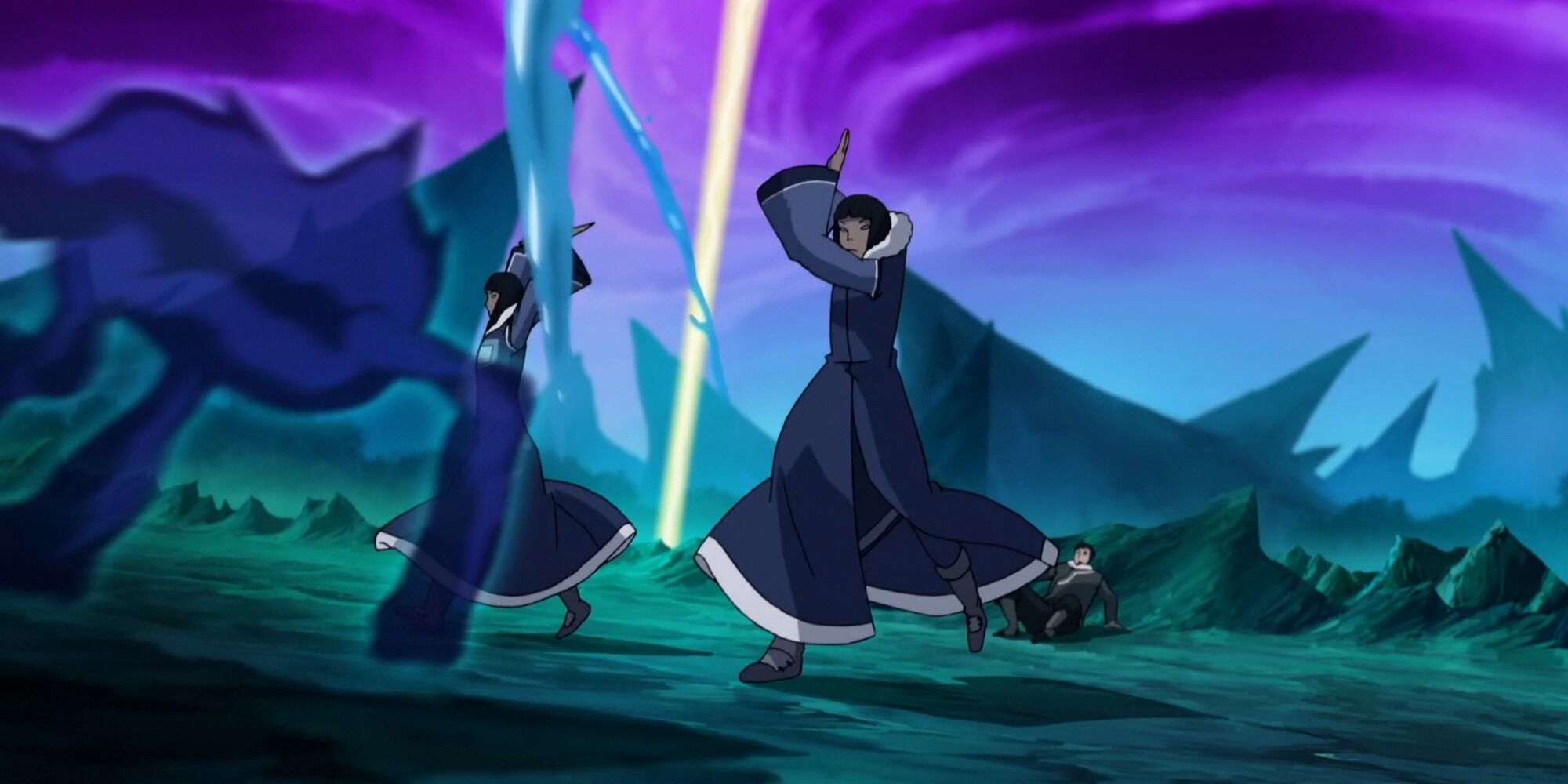 Imagen Desna Y Eska Atacando A Espiritus Oscuros Avatar Wiki Fandom Powered By Wikia