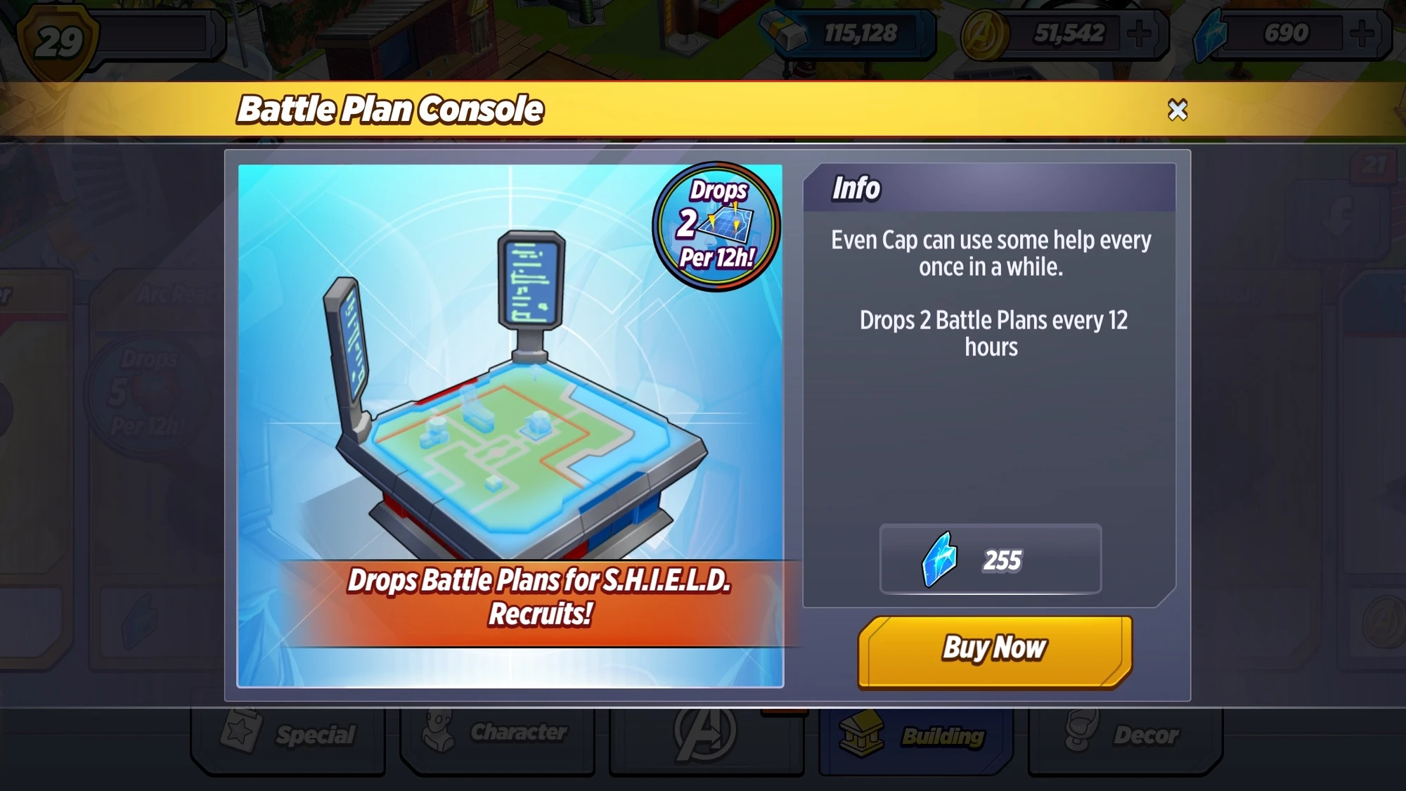 Battle Plan Console | Avengers Academy Wikia | Fandom