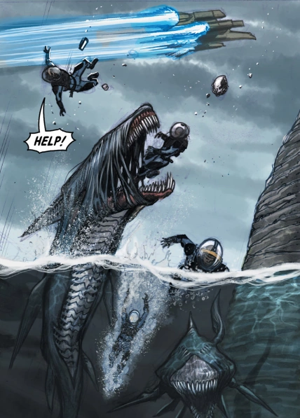 Image - Deacon sharks attacking.png | Xenopedia | FANDOM powered by Wikia