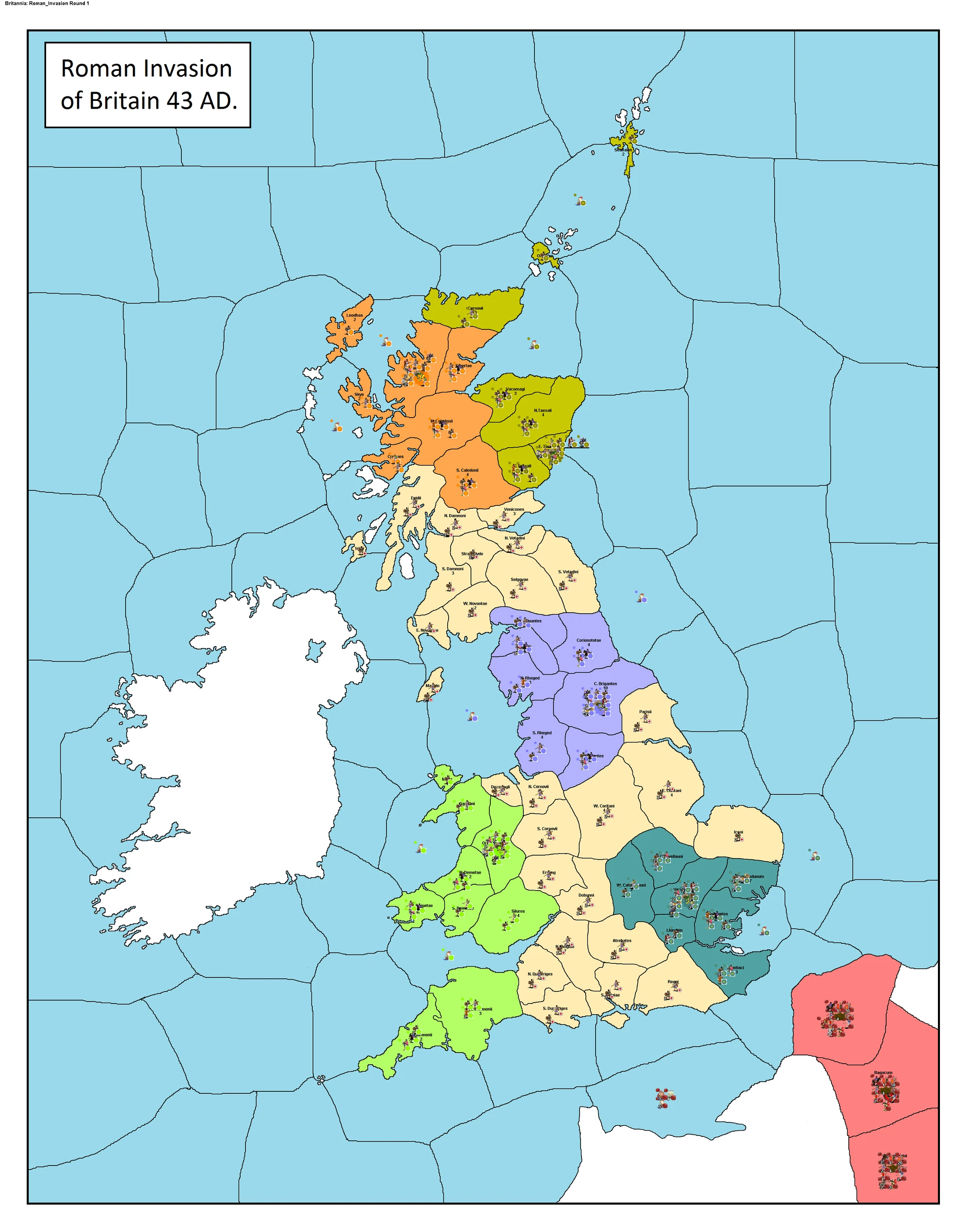 Britannia: Roman Invasion | Axis & Allies Wiki | Fandom
