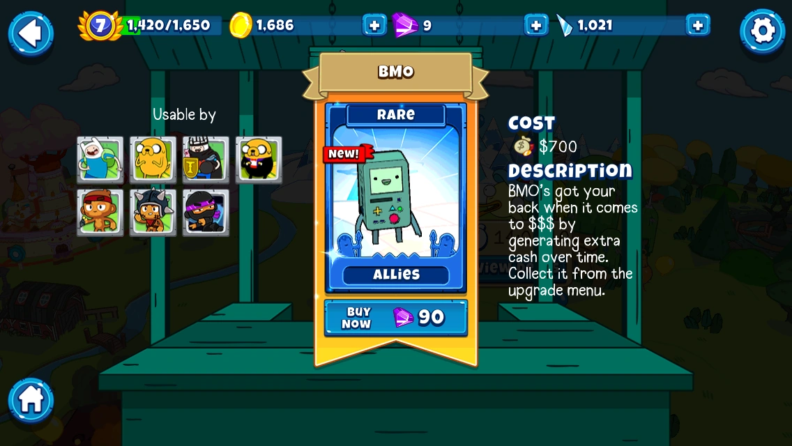 BMO | Bloons Wiki | Fandom