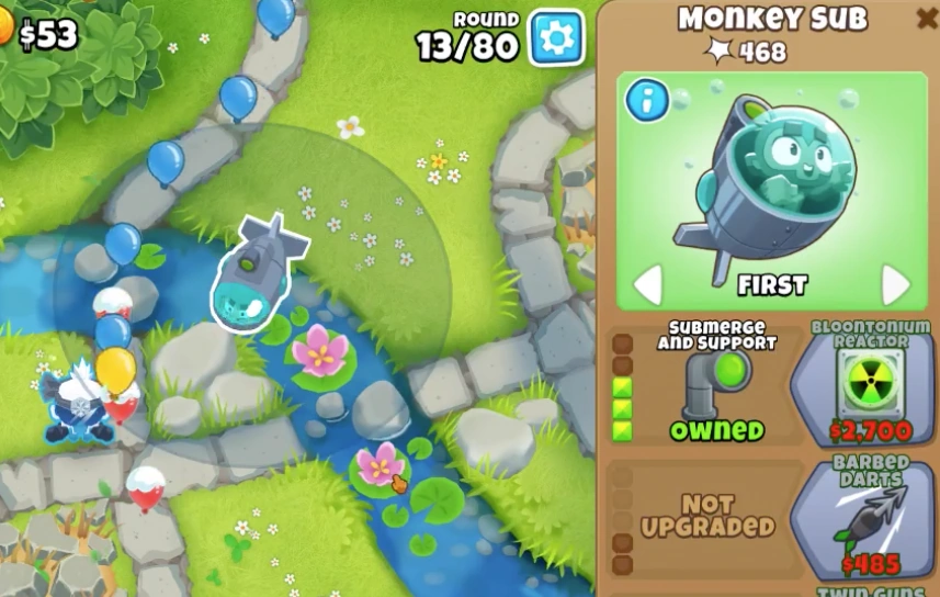 Submerge and Support | Bloons Wiki | FANDOM powered by Wikia