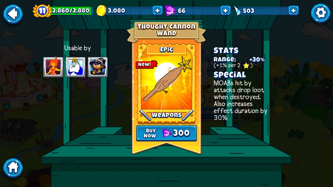 Thought Cannon Wand | Bloons Wiki | Fandom