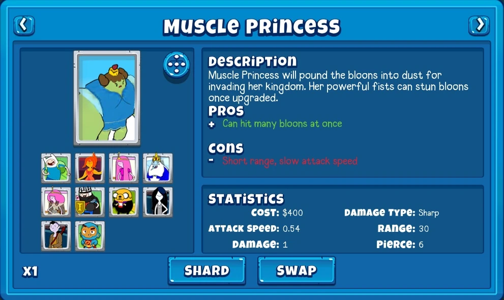 Muscle Princess | Bloons Wiki | Fandom