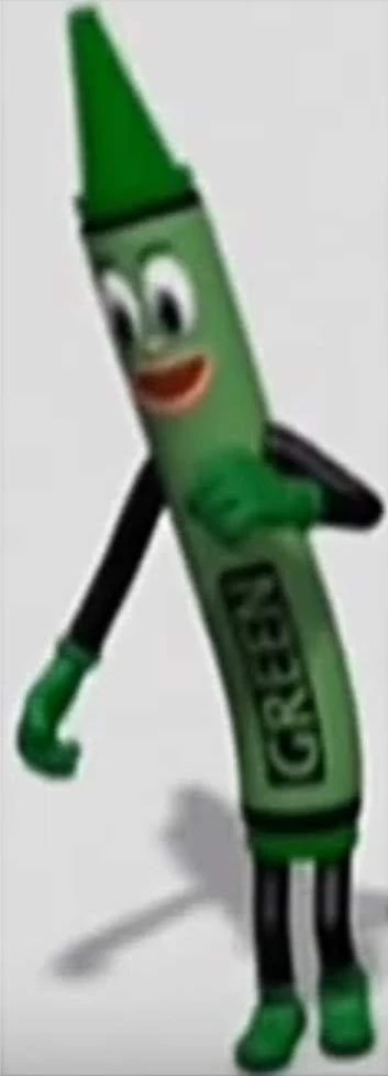 Green CGI Crayon | Baby Einstein Wiki | Fandom