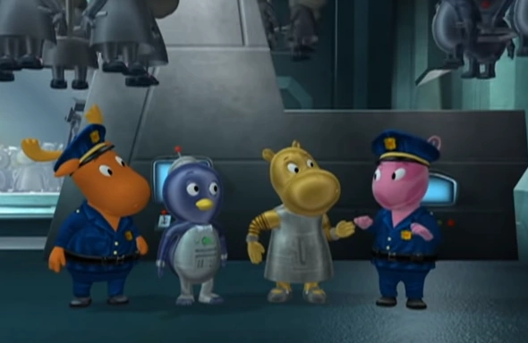 Policías y Robots | Backyardigans Wiki | Fandom