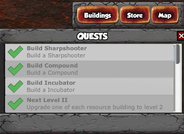 Quests (Inferno) | Backyard Monsters Wiki | Fandom