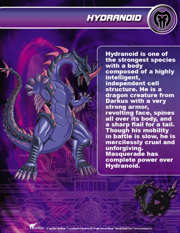 Image - BKN Hydranoid.png | Bakugan Wiki | FANDOM powered by Wikia