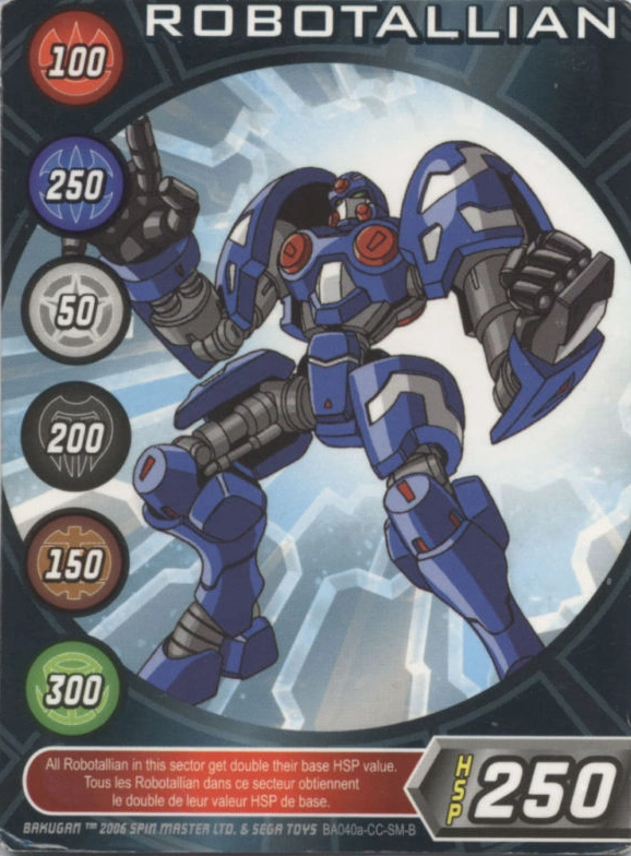 Robotallion (BA040a) | Bakugan Wiki | Fandom