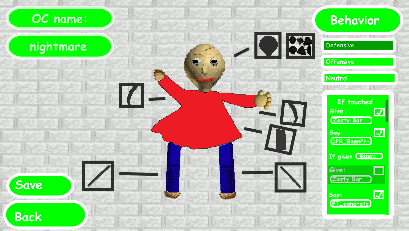 Baldi's Basics: Character Creation | Baldi's Basics Fanon Wiki | Fandom