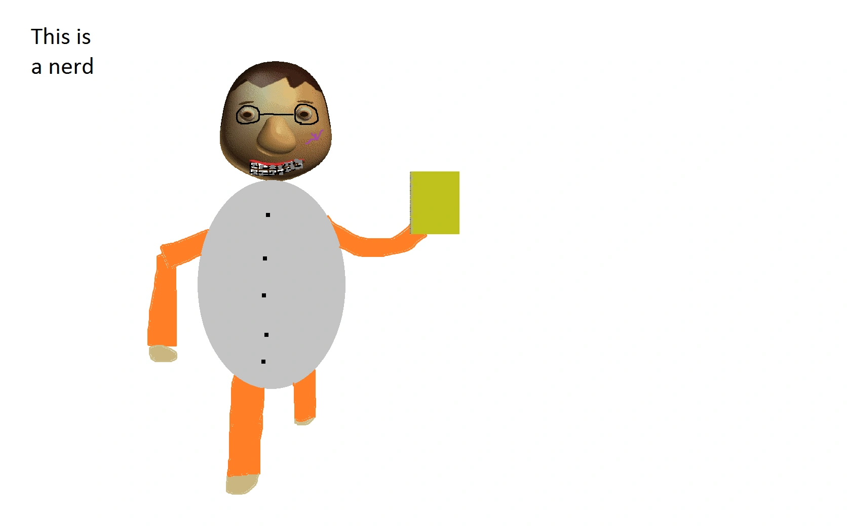 It's a nerd | Baldi's Basics Fanon Wiki | Fandom