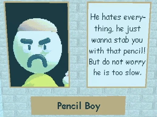 Pencil Boy | Baldi Mod Wiki | Fandom