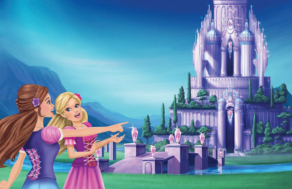 Image - Book Illustration of Diamond Castle 11.jpeg | Barbie Movies ...