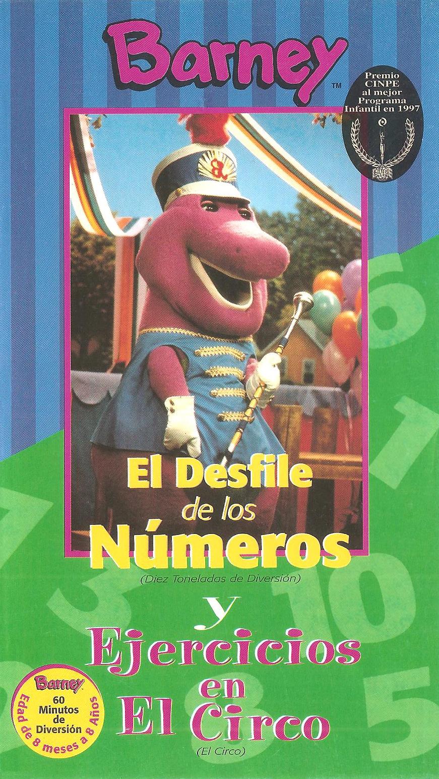Barney's Exercise Circus / Barney's Parade of Numbers | Barney Wiki ...