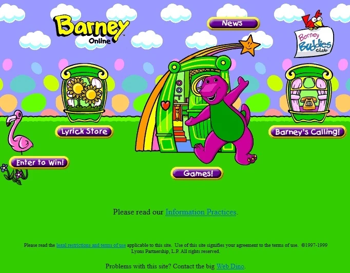 The Barney Website | Barney Wiki | Fandom