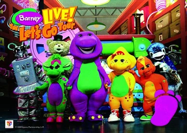 Barney Live! - The Let's Go Tour | Barney Wiki | Fandom