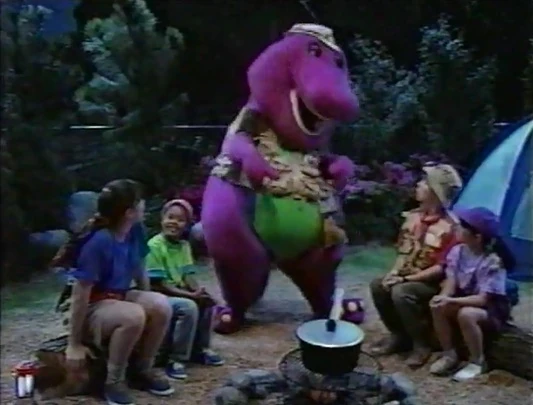 A Camping We Will Go! (episode) | Barney Wiki | FANDOM powered by Wikia