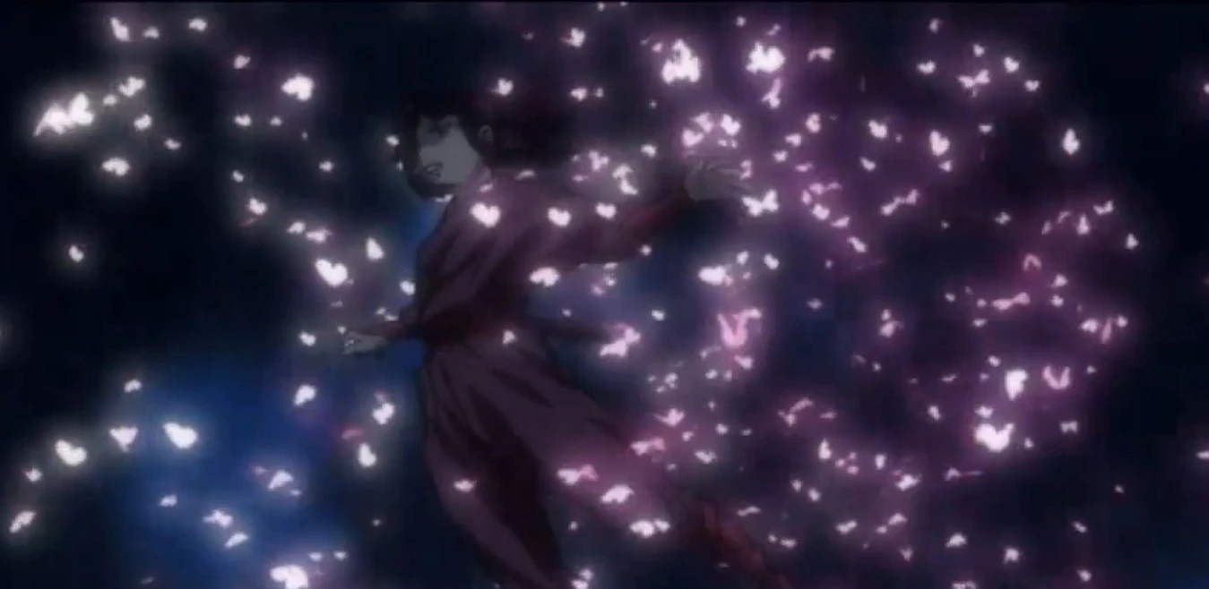 Image - Hotarubi and her swarm of butterflies.jpg | Basilisk Wiki ...