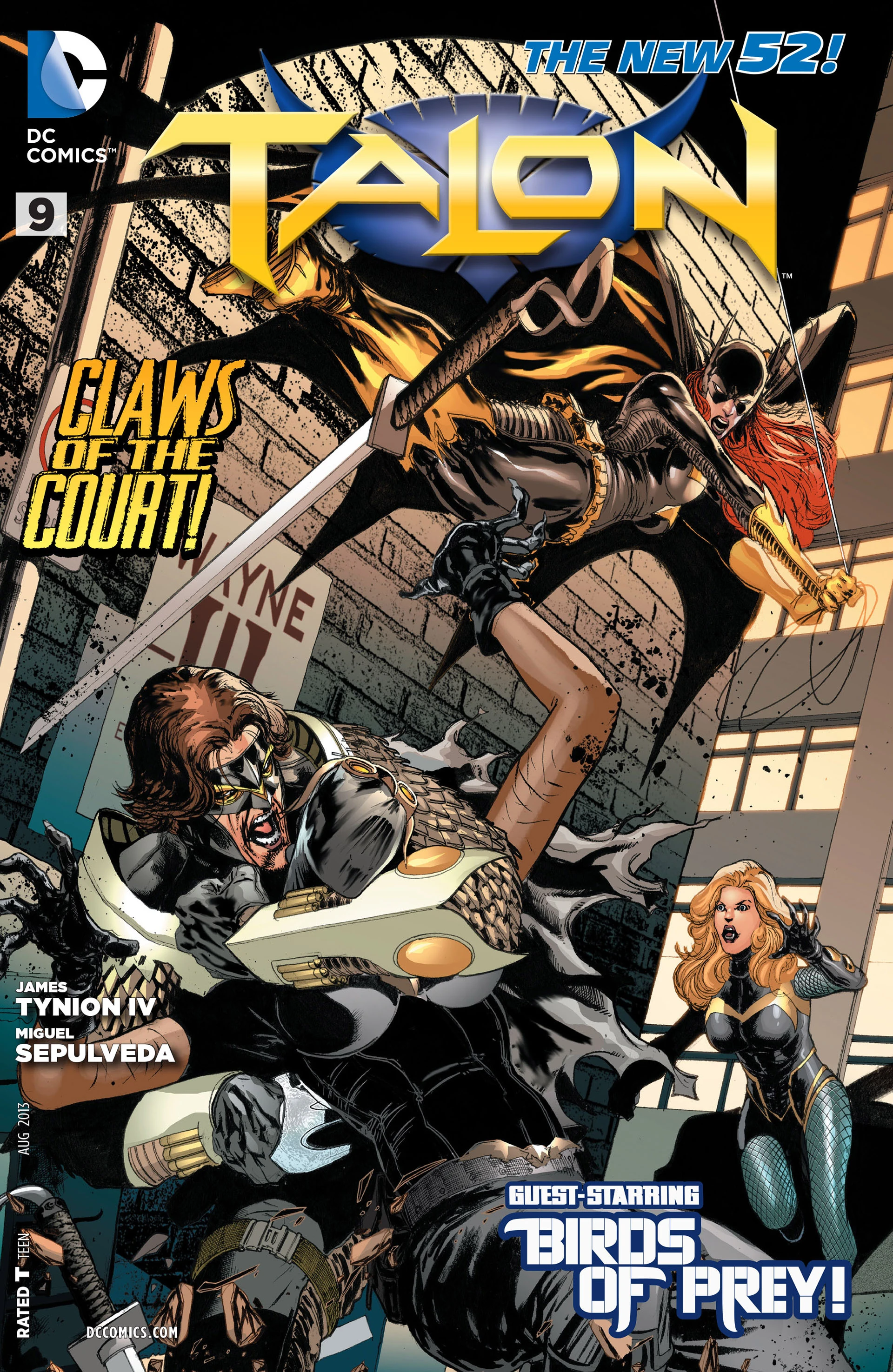 Talon Issue 9 | Batman Wiki | FANDOM powered by Wikia