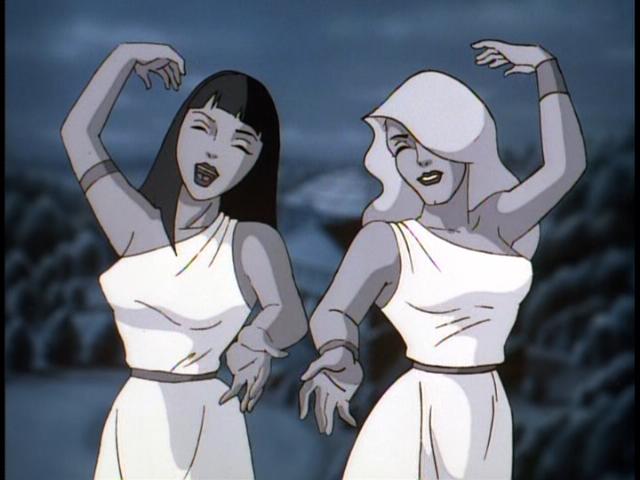 Image Ey 14 Lily And Violet Batmanthe Animated Series Wiki Fandom Powered By Wikia