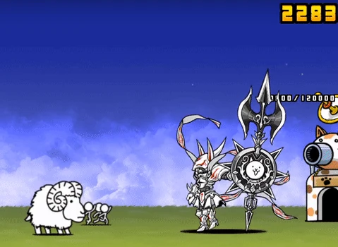 Image - Paladin Cat Attack Animation.gif | Battle Cats Wiki | FANDOM ...