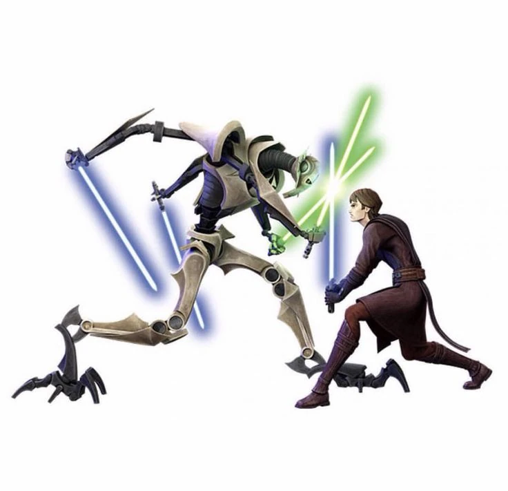 Image - General Grievous vs Anakin.jpg | Battle Droids Wiki | FANDOM ...