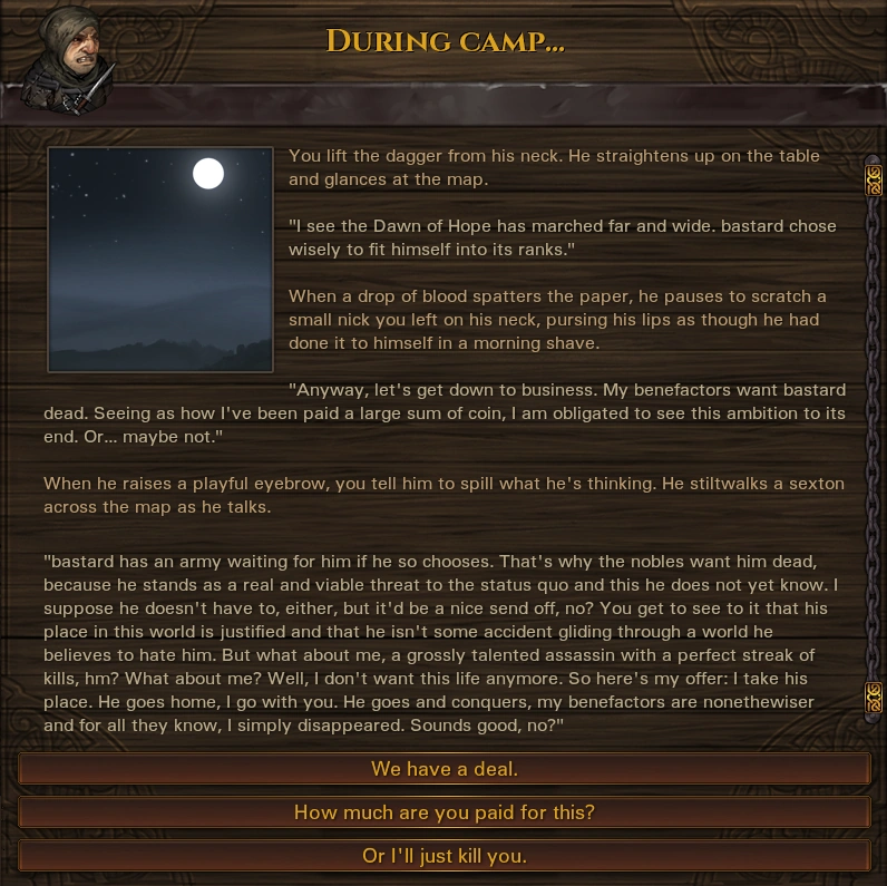 Bastard Assassin | Battle Brothers Wiki | Fandom