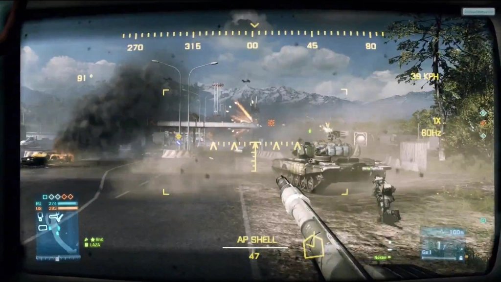 Image - BF3 T-90 HUD idle T-90.PNG | Battlefield Wiki | FANDOM powered ...