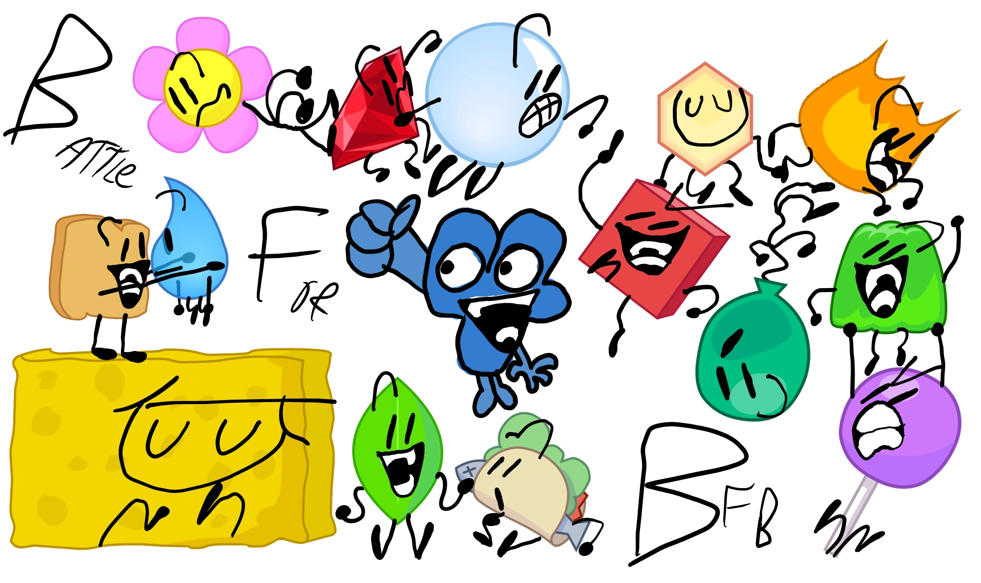 User blog:Blubflubberfan27/Some Art | Battle for Dream Island Wiki | Fandom