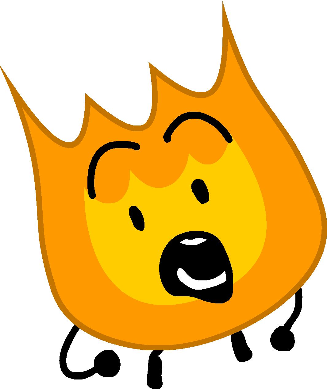 Image - Firey scared.png | Battle for Dream Island Wiki | FANDOM ...